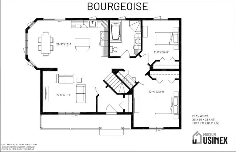 Plan Maison Bourgeoise | Ventana Blog