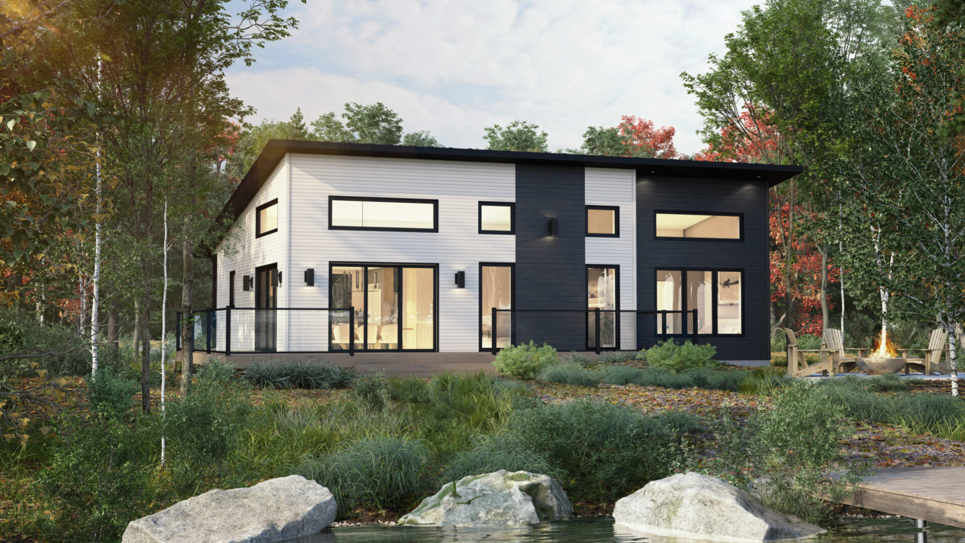 Maisons usinées | Plus de 100 modèles | Maison Usinex